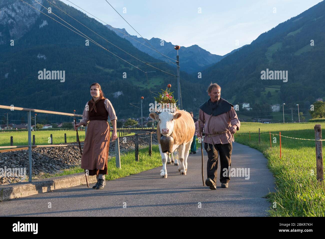 Traditional bernese costume hi-res stock photography and images - Alamy