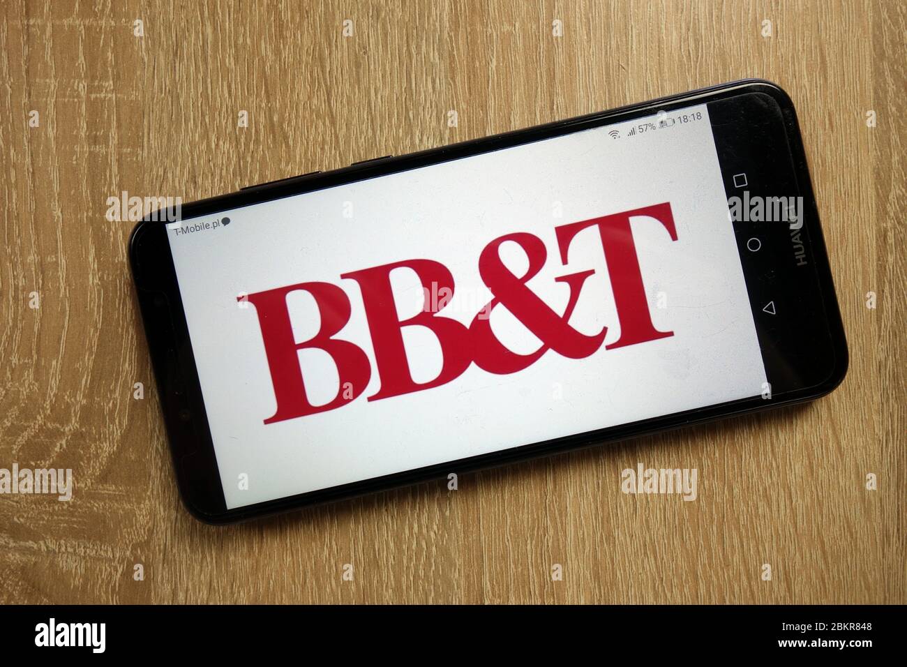 BB&T Corporation logo displayed on smartphone Stock Photo - Alamy