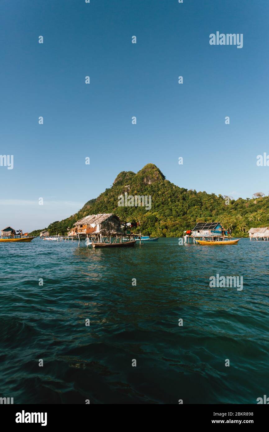 Semporna, Sabah, Malaysia - 26 April 2020 - Tatagan Island scenery ...