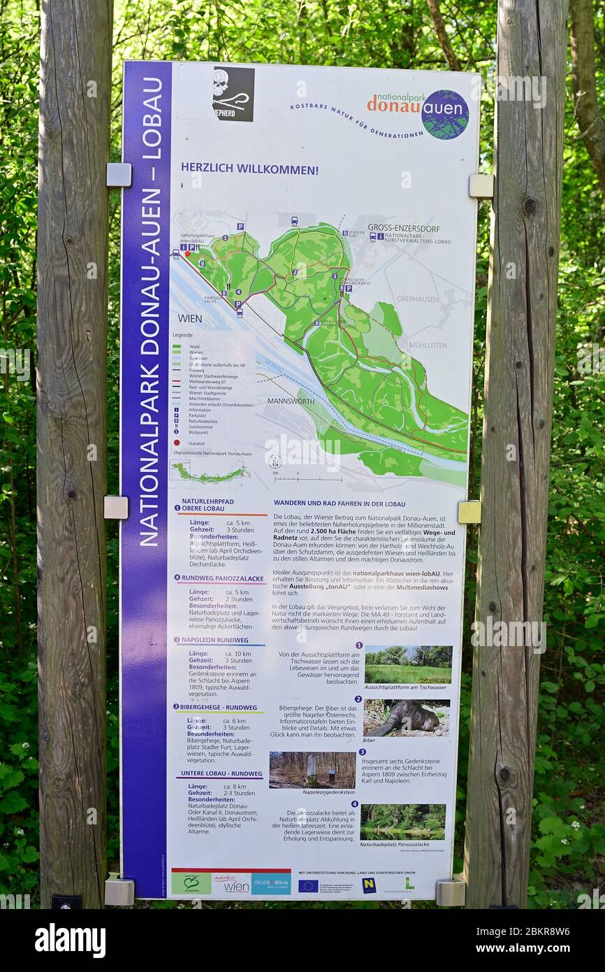 Vienna donau park hi-res stock photography and images - Alamy