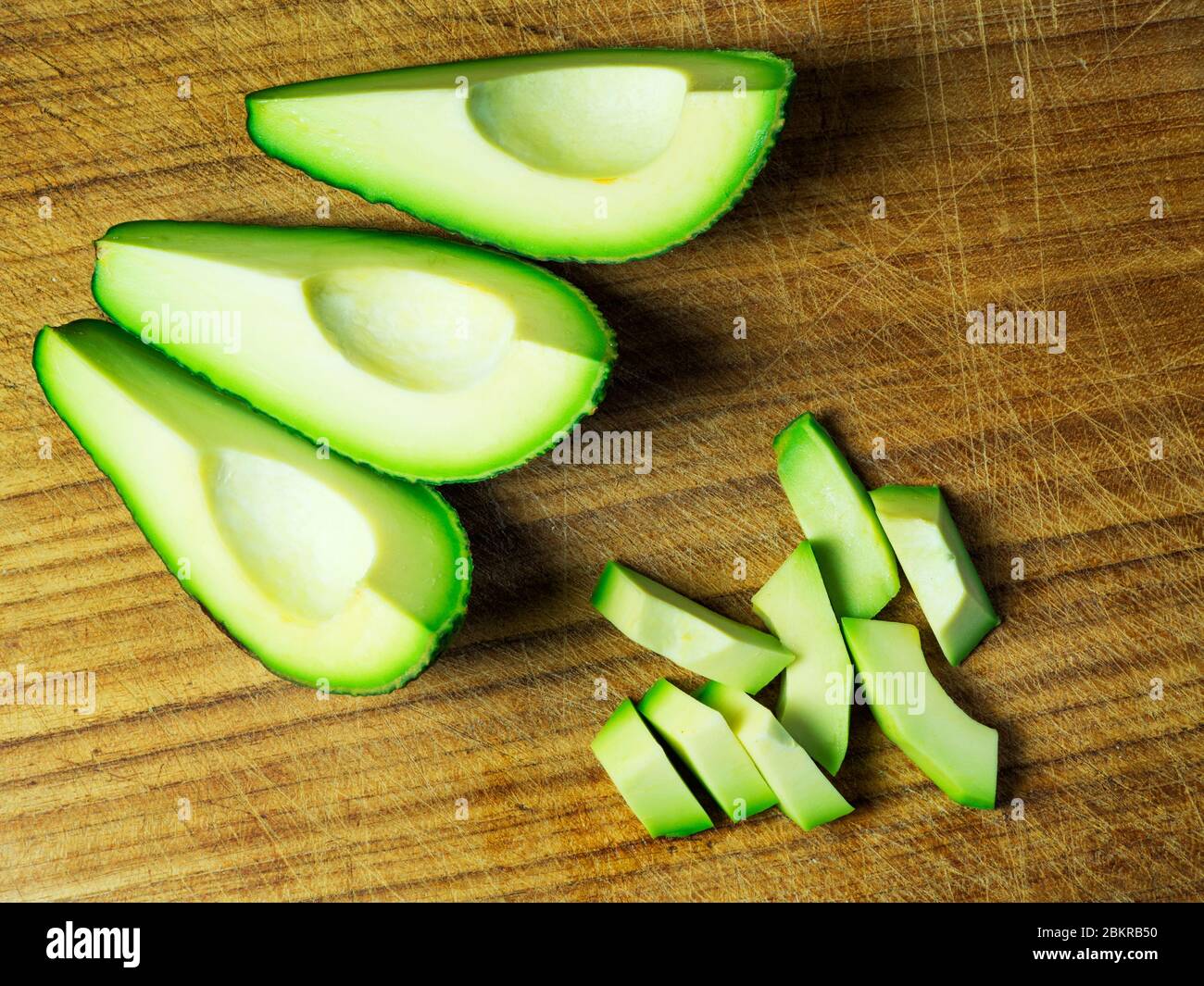 Quartered avocado hi-res stock photography and images - Alamy