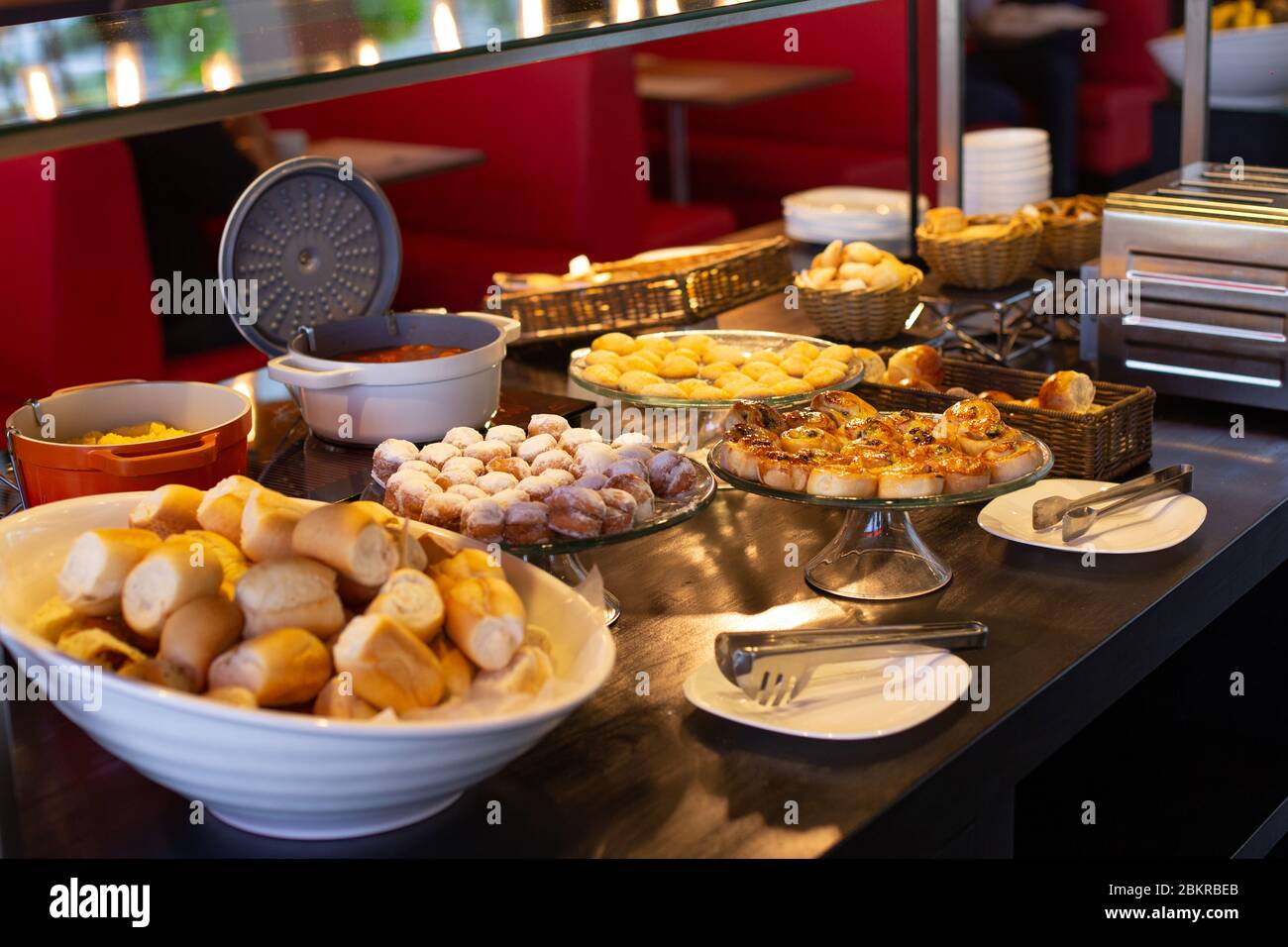 food buffet in restaurant Stock Photo - Alamy