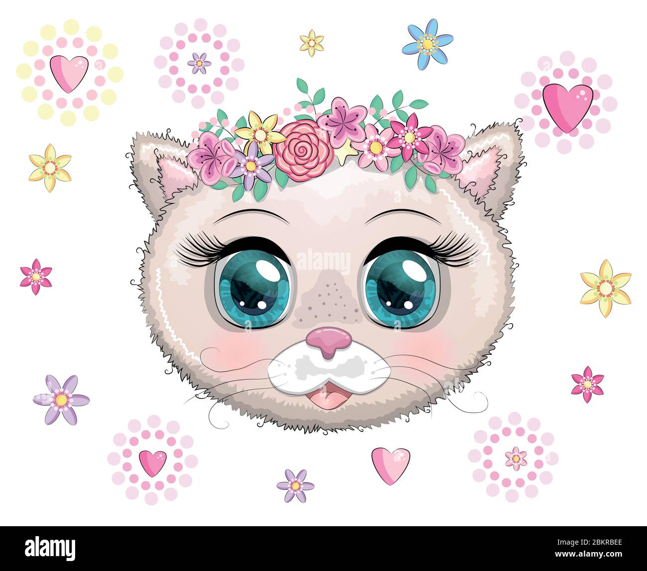 Kitten Face Clip Art