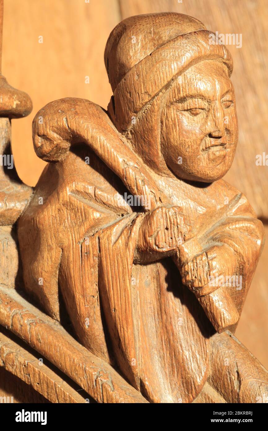 France, Haute Vienne, Solignac, Saint Pierre Abbey Saint Paul de ...