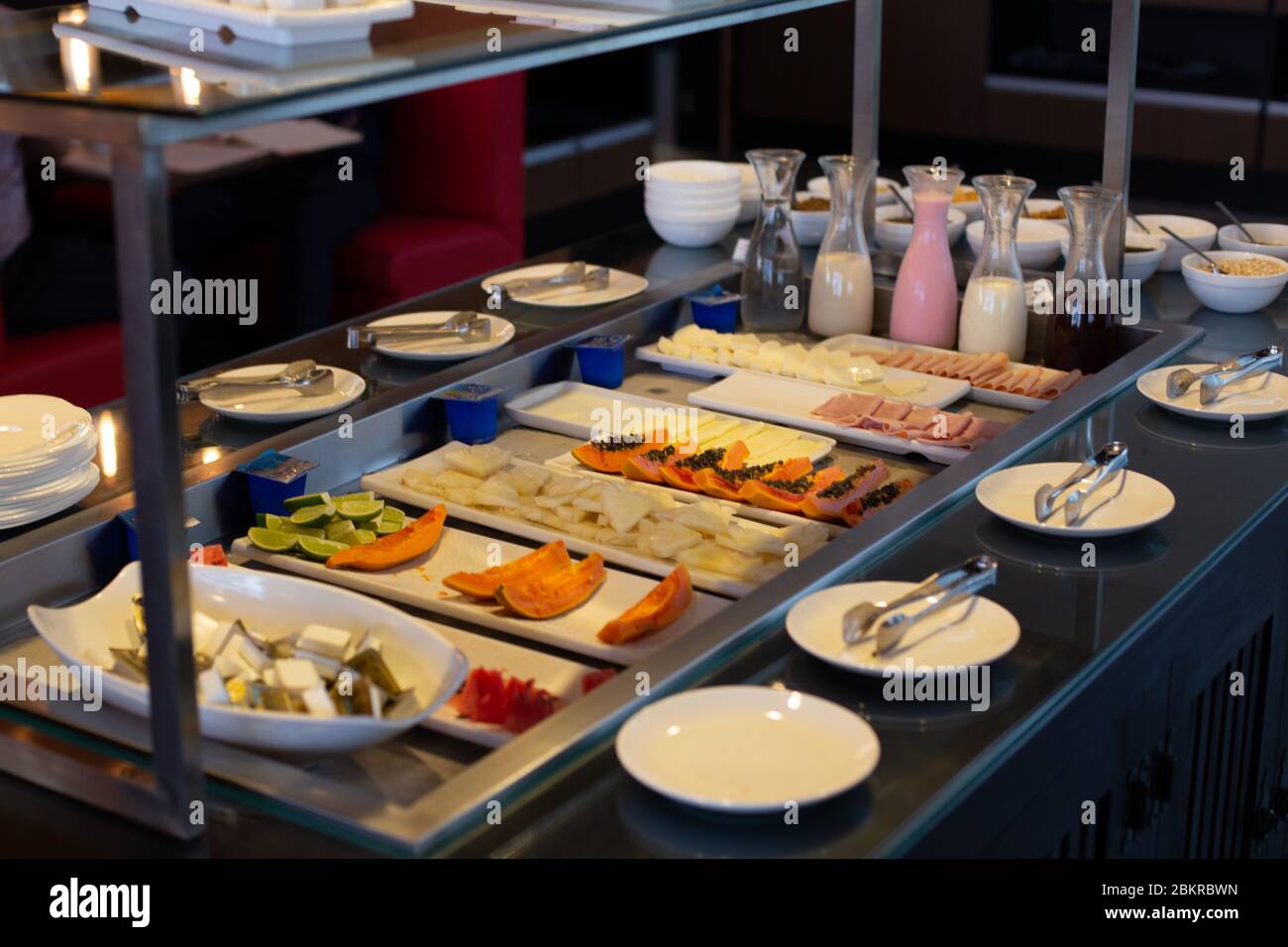 food buffet in restaurant Stock Photo - Alamy