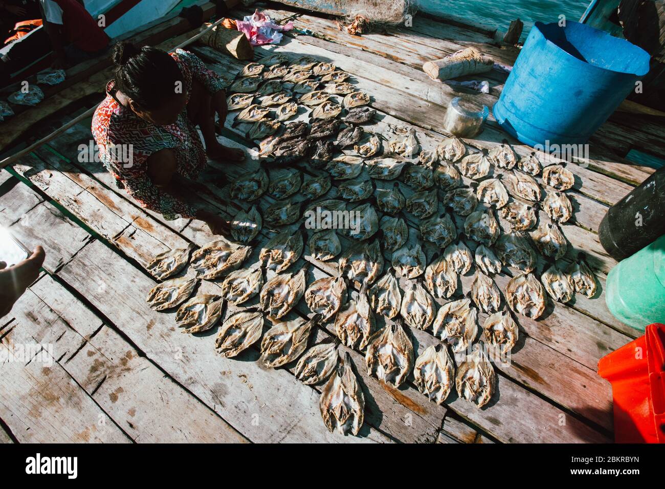 Salt cod drying newfoundland hi-res stock photography and images - Alamy