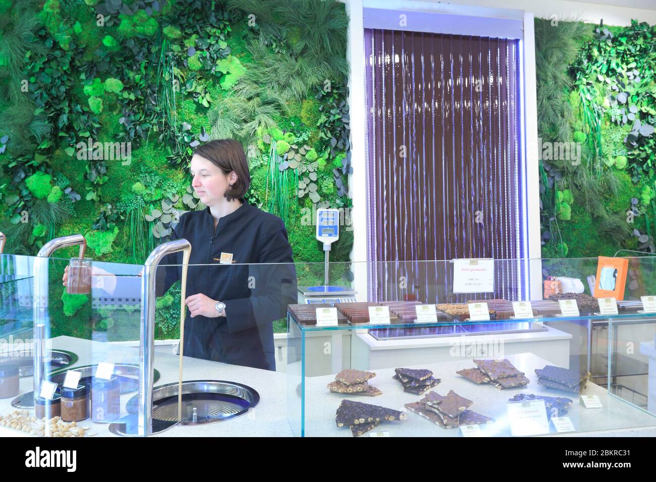 France, Loiret, Orleans, rue Jeanne d'Arc, Sebastien Papion, artisan ...