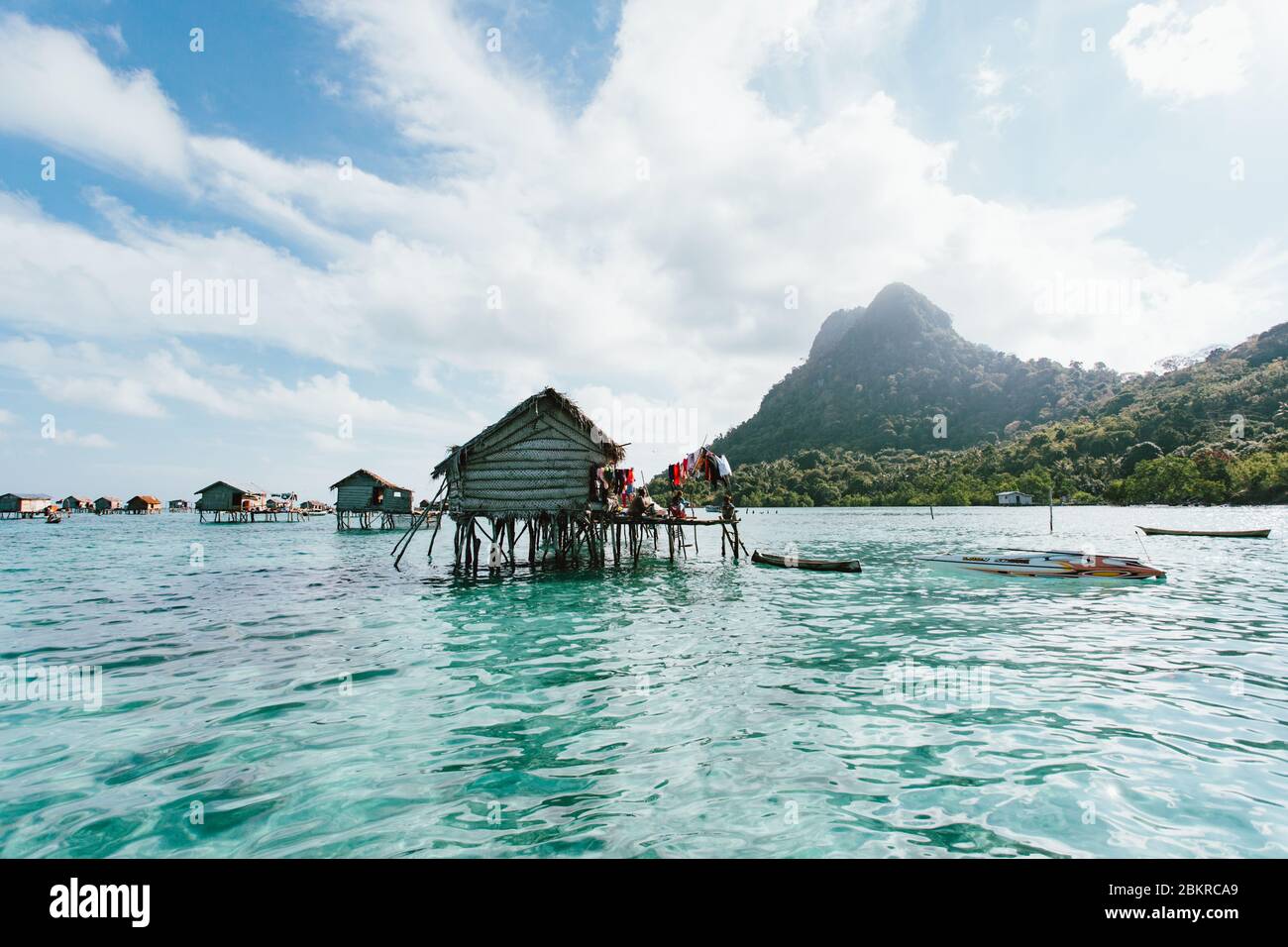Semporna, Sabah, Malaysia - 26 April 2020 - Salakan Island Stock Photo ...
