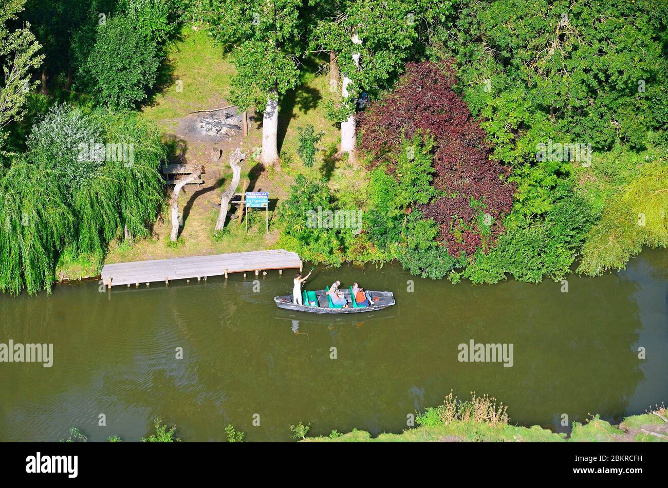 Marais poitevin france aerial hi-res stock photography and images - Alamy