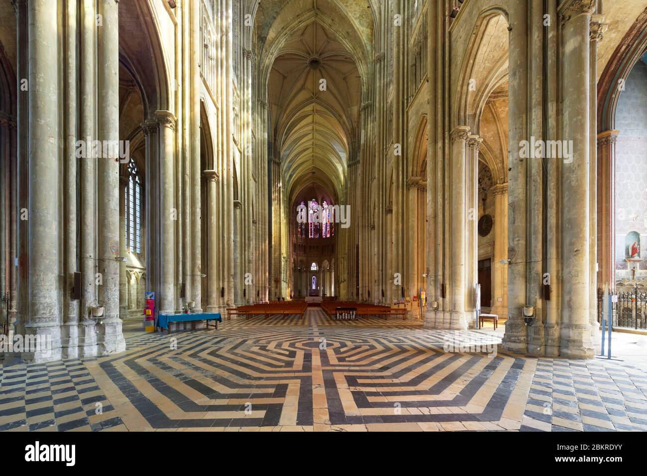 France, Aisne, Saint Quentin, stage on the way of Santiago de ...