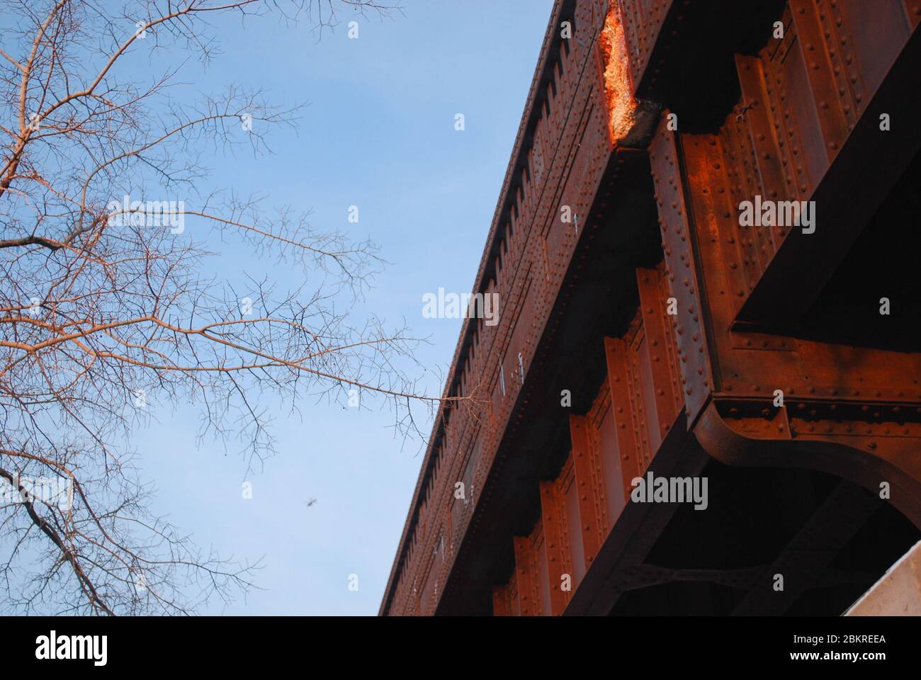Rust Architectural Detail Highline New York, United States Stock Photo ...