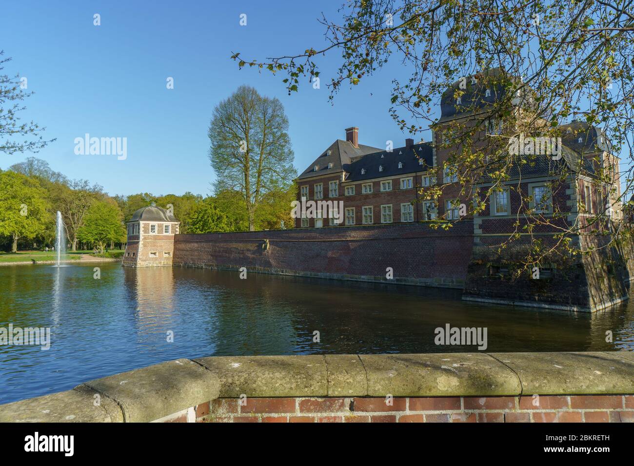 the Castle of Ahaus in germany Stock Photo - Alamy