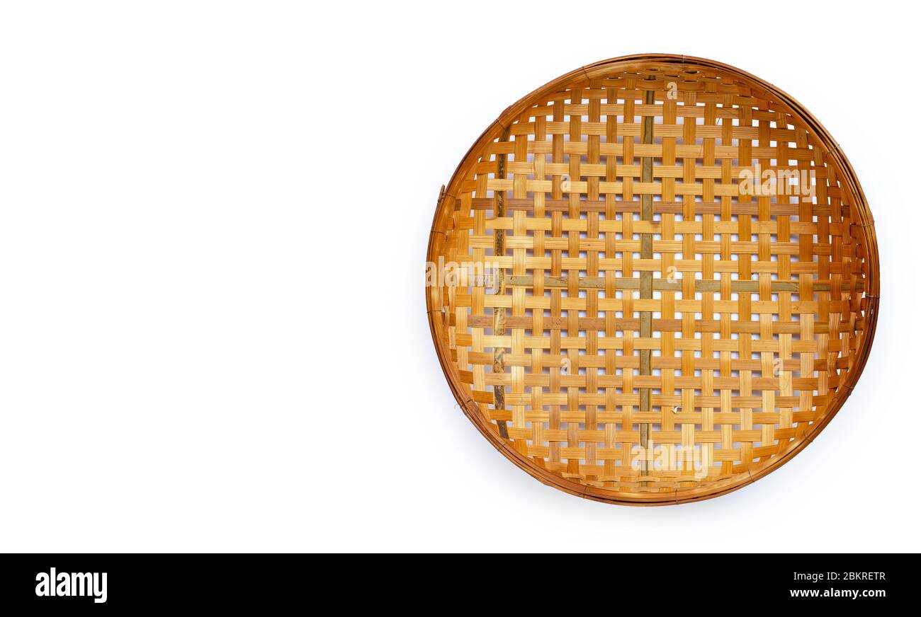 Bamboo bowl basket hi-res stock photography and images - Alamy