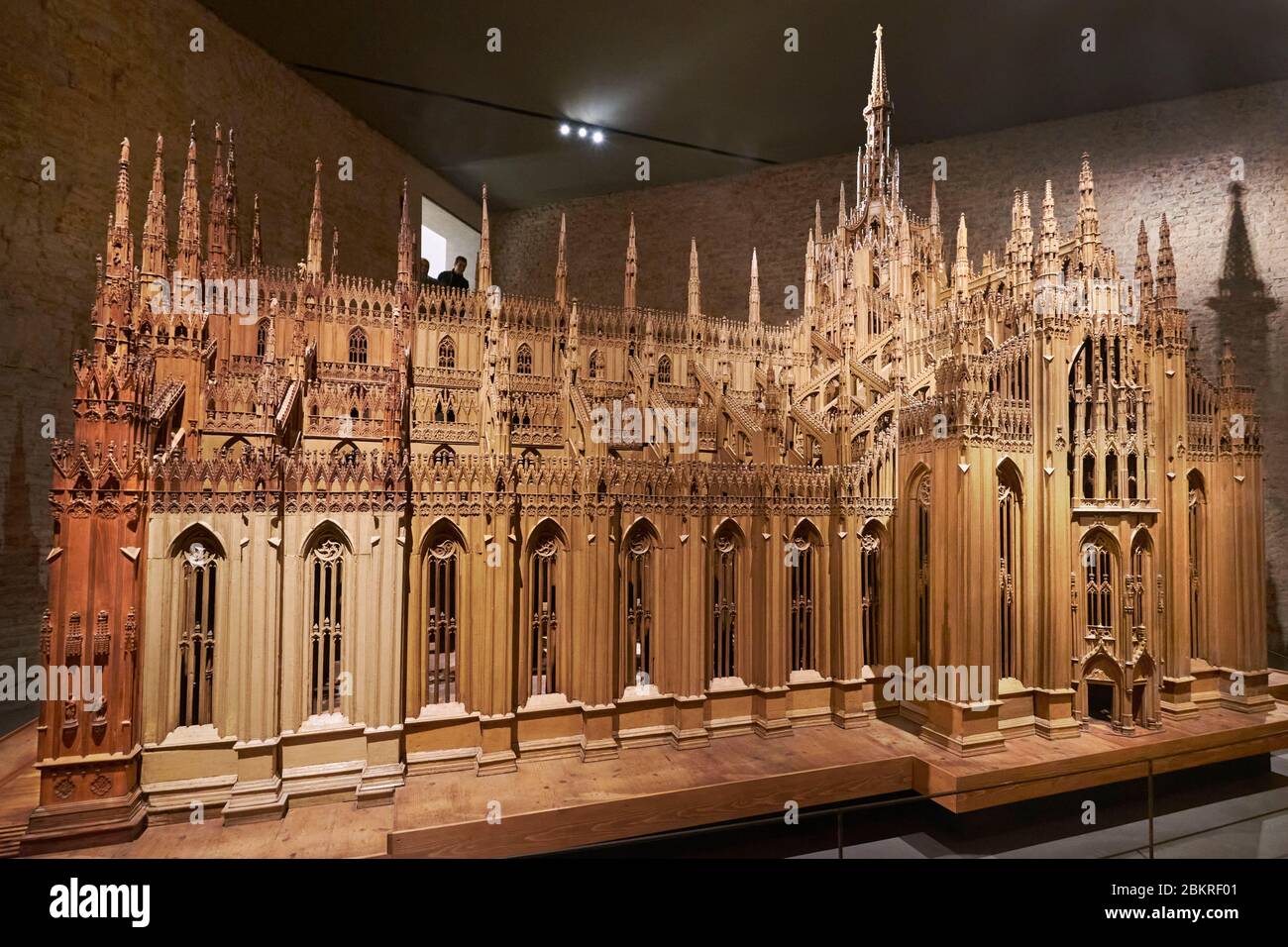 Italy, Lombardy, Milan, Piazza del Duomo, museo del Duomo (Cathedral ...