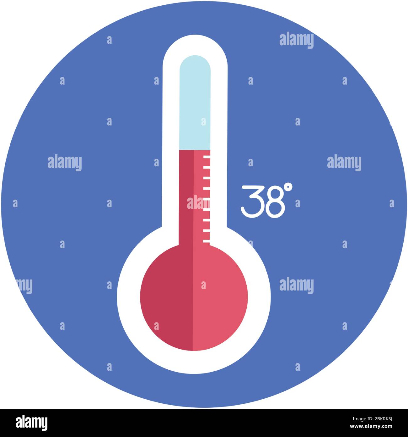 thermometer temperature measure isolated icon Stock Vector Image & Art ...