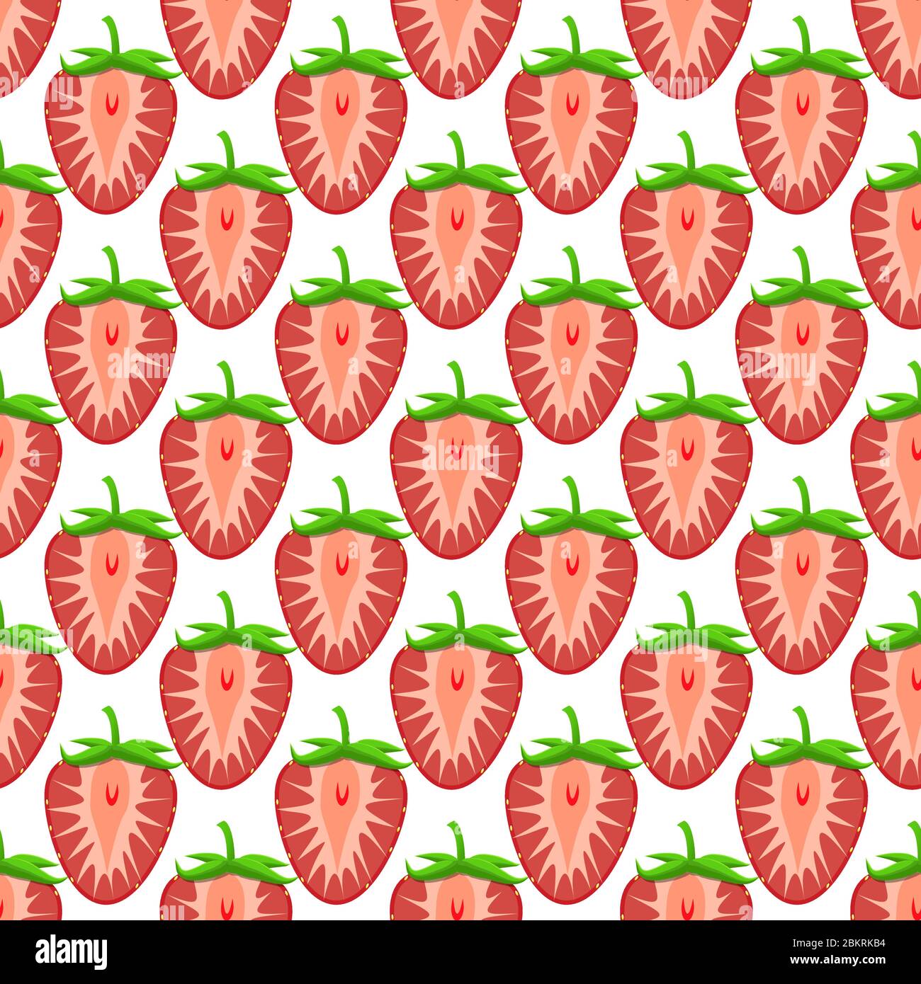 Theme big colored seamless strawberry, bright berry pattern for seal ...