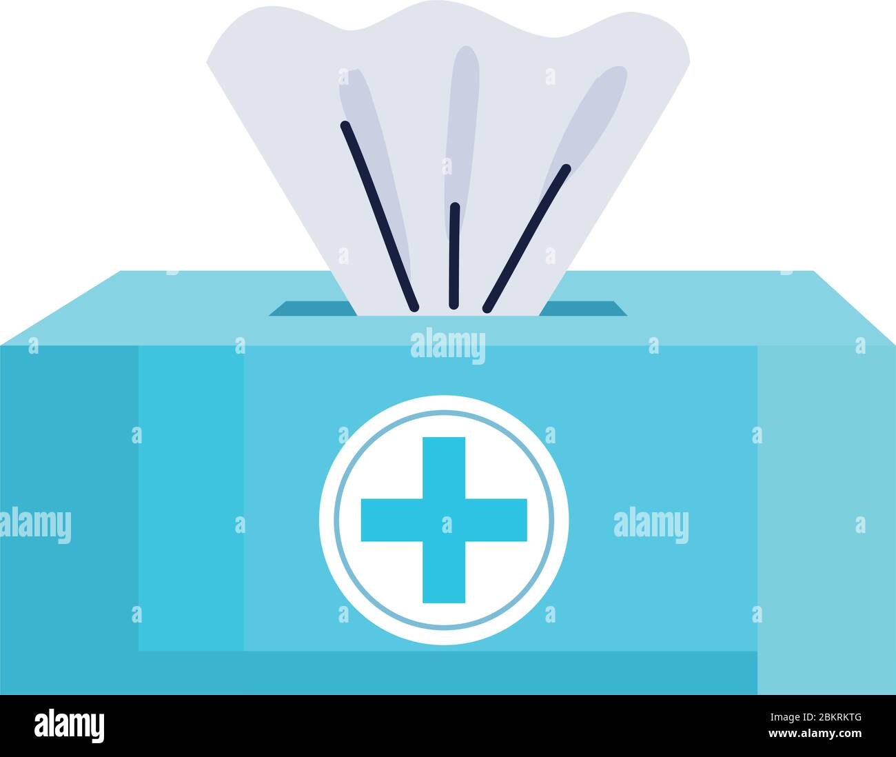 damp cloths pack isolated icon Stock Vector Image & Art - Alamy