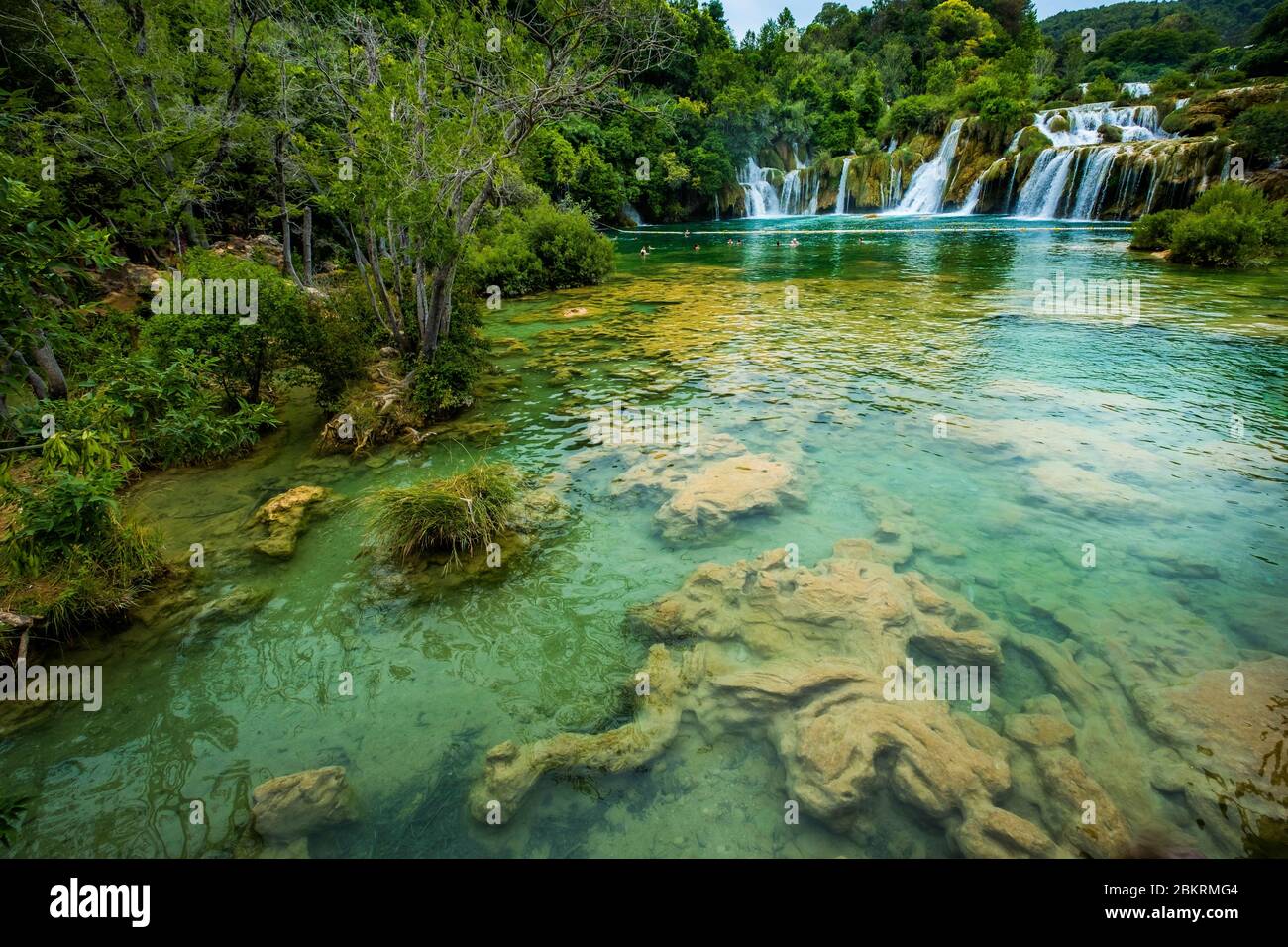 Travertine Waterfall High Resolution Stock Photography and Images - Alamy