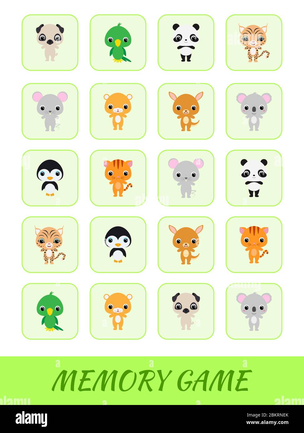 Memory Card Game Template