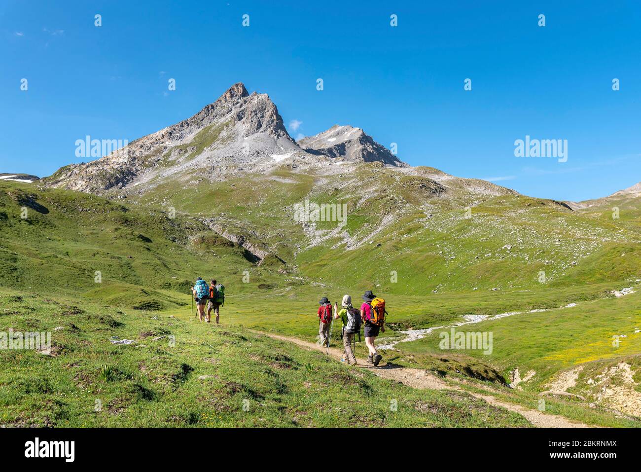 France, Savoie, Champagny-le-Haut, Vanoise National Park, Tour du ...