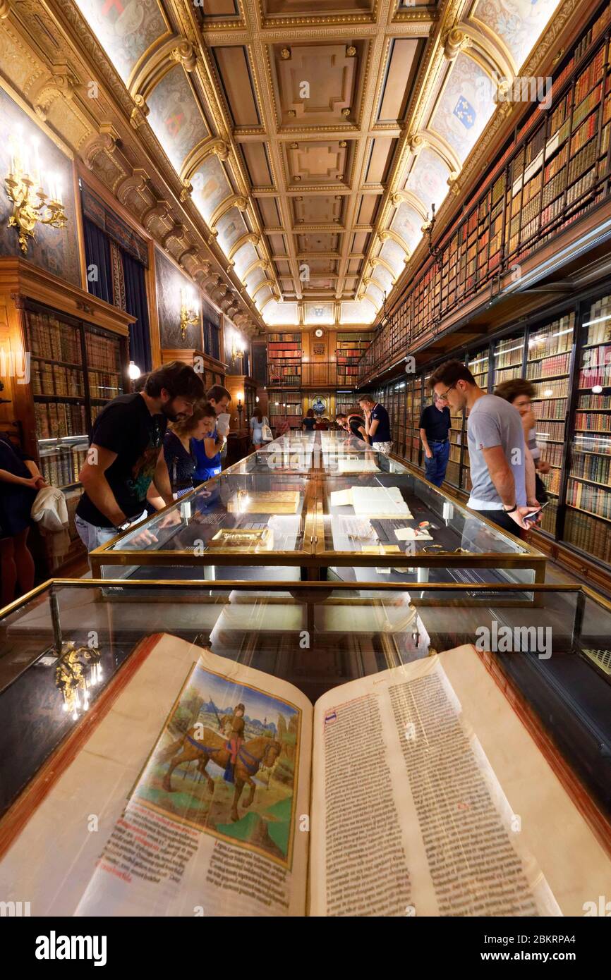 France, Oise, Chantilly, Chantilly, estate, Chantilly castle and Conde ...