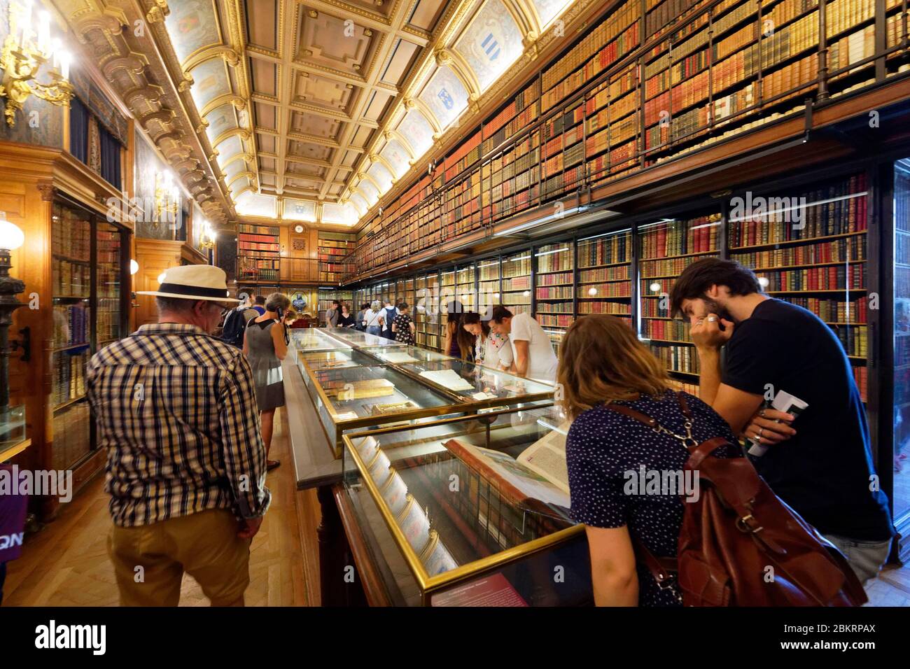 France, Oise, Chantilly, Chantilly, estate, Chantilly castle and Conde ...