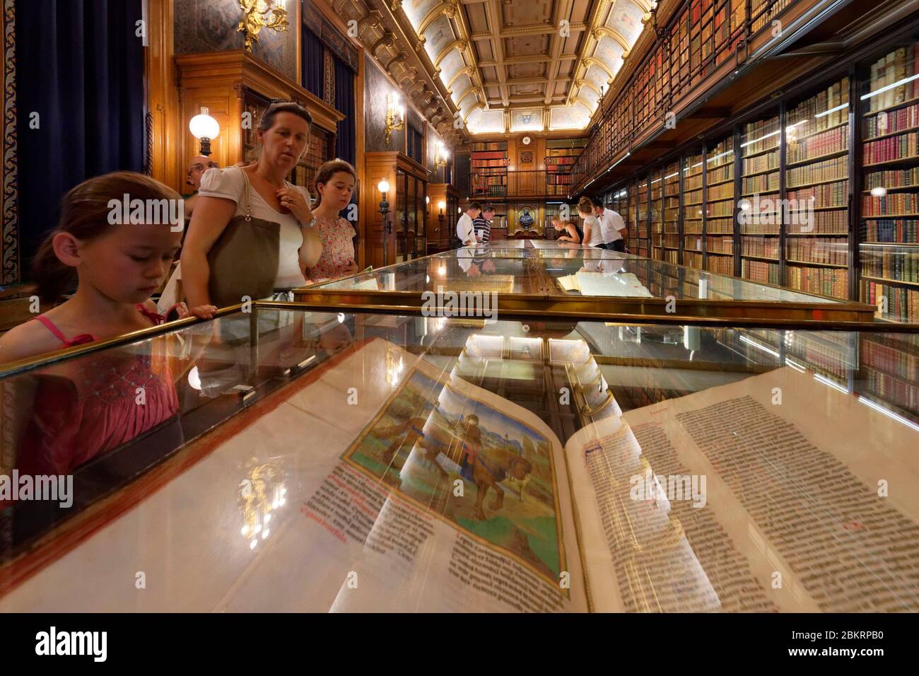 France, Oise, Chantilly, Chantilly, estate, Chantilly castle and Conde ...