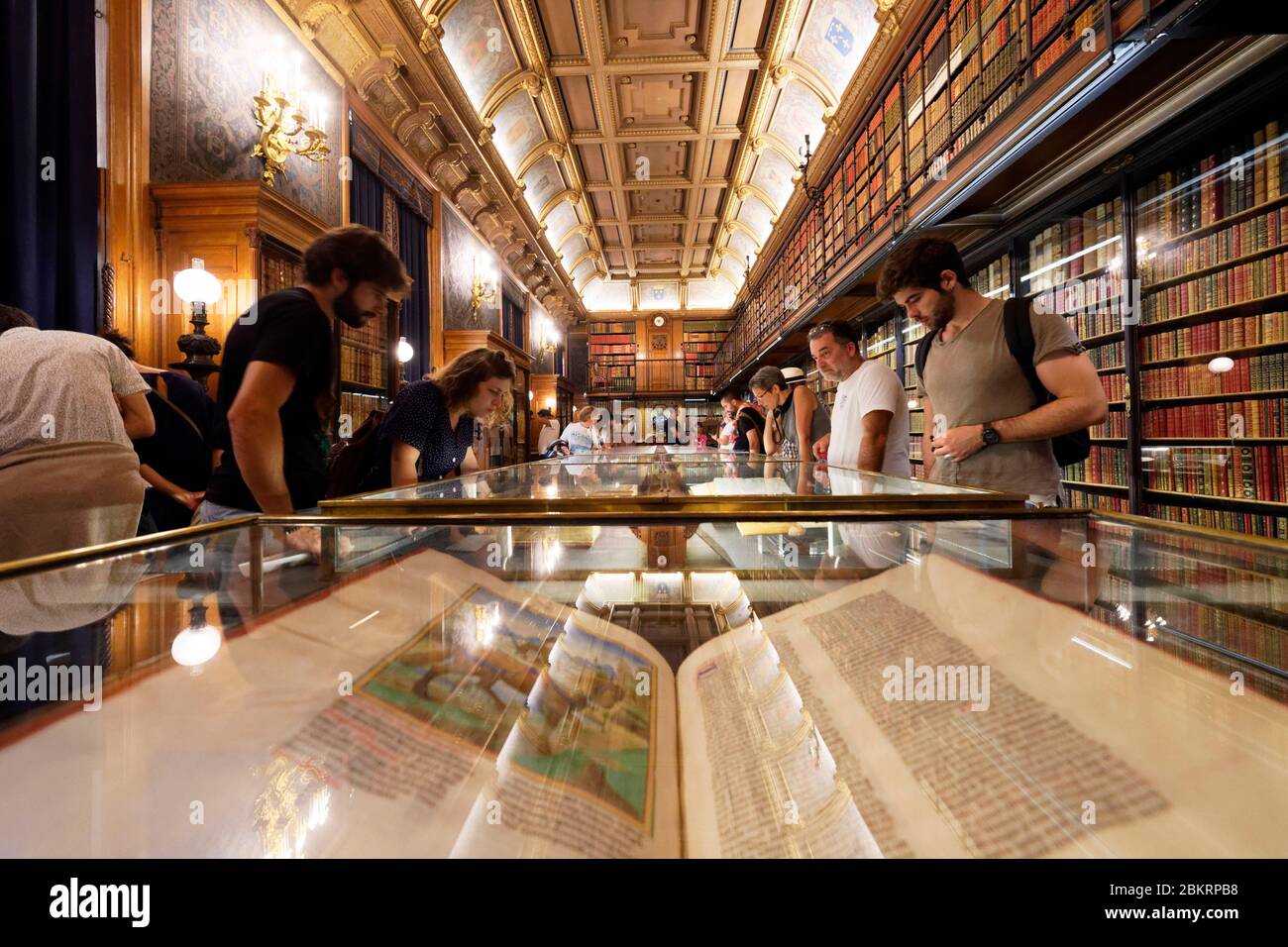 France, Oise, Chantilly, Chantilly, estate, Chantilly castle and Conde ...