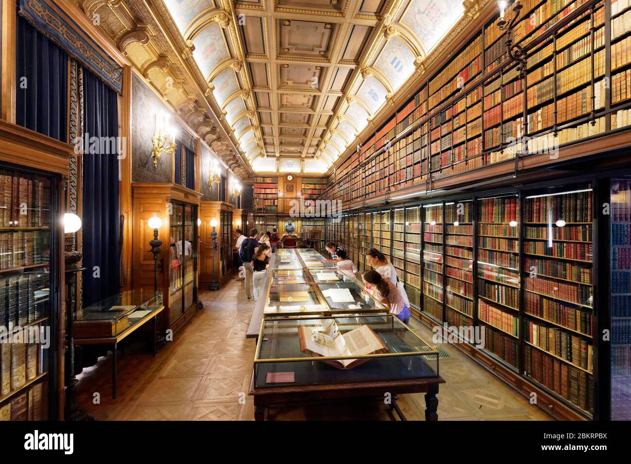 France, Oise, Chantilly, Chantilly, estate, Chantilly castle and Conde ...