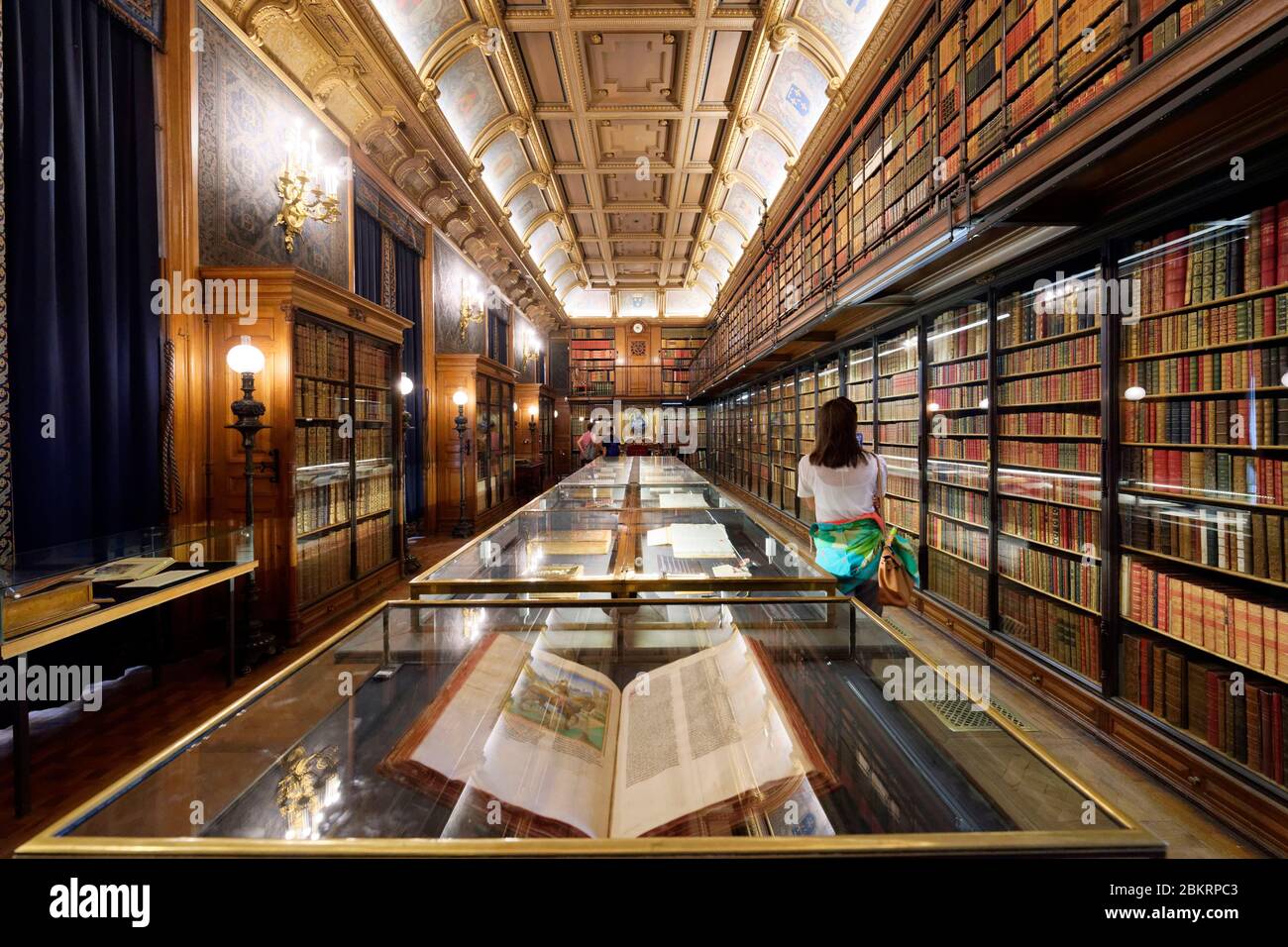 France, Oise, Chantilly, Chantilly, estate, Chantilly castle and Conde ...