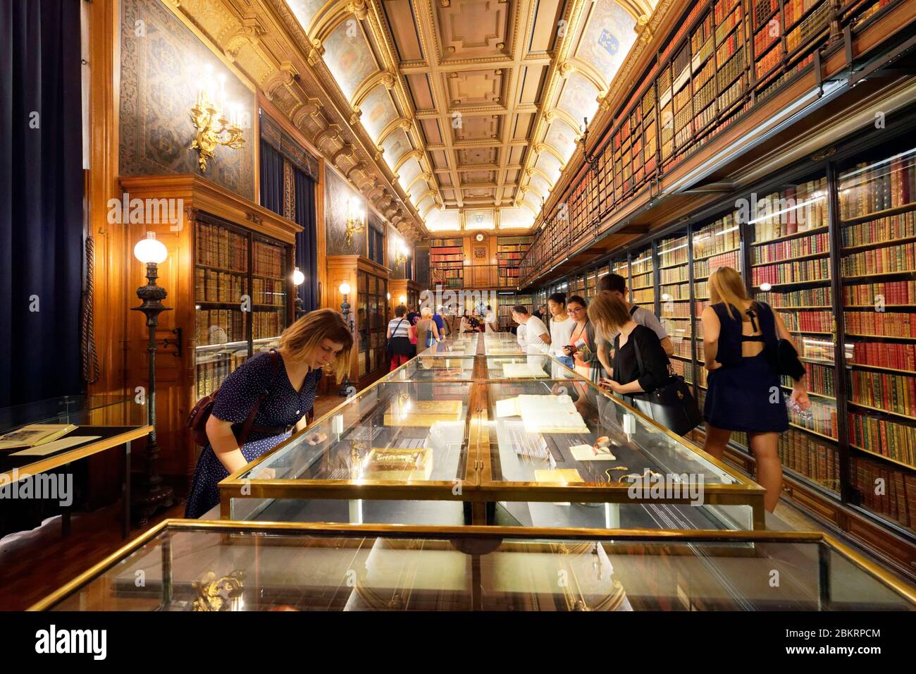 France, Oise, Chantilly, Chantilly, estate, Chantilly castle and Conde ...