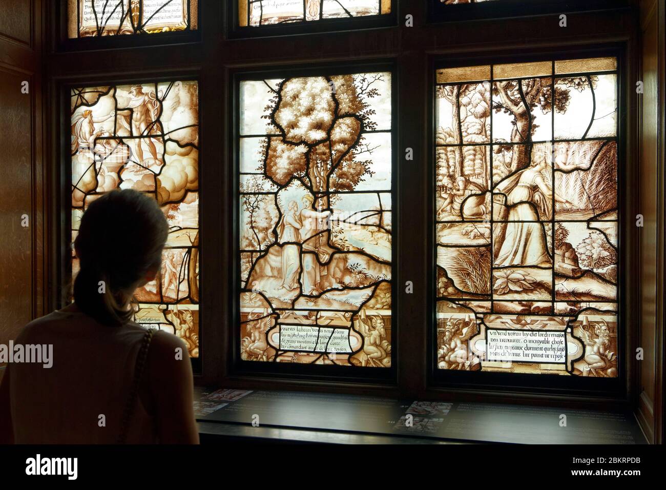 France, Oise, Chantilly, Chantilly, estate, Chantilly castle and Conde ...