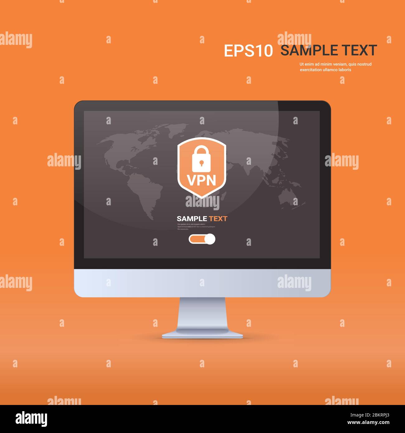 Virtual Private Network Cyber Web Security And Privacy Concept Secure