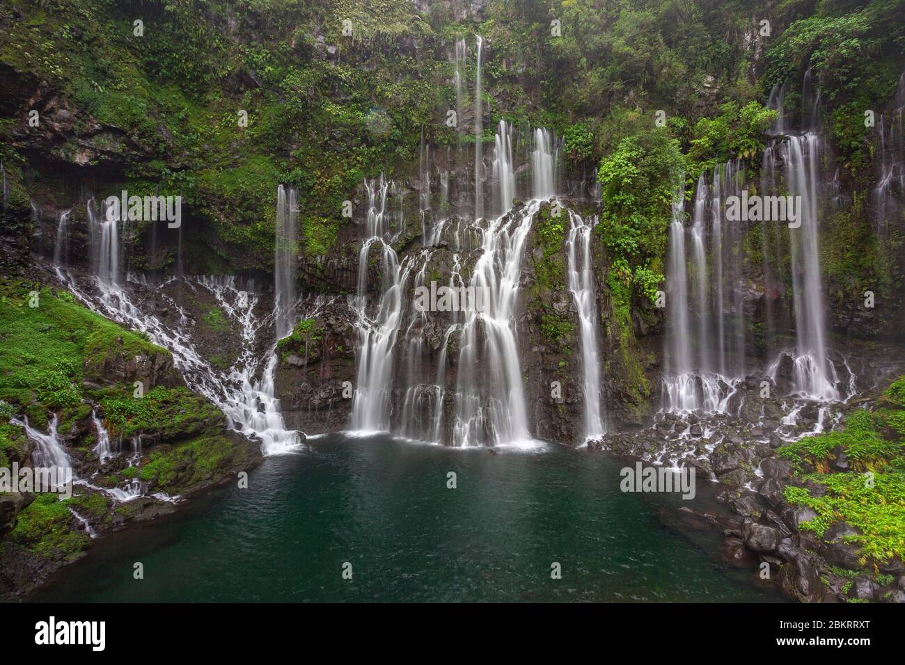 Reunion island waterfall hi-res stock photography and images - Alamy