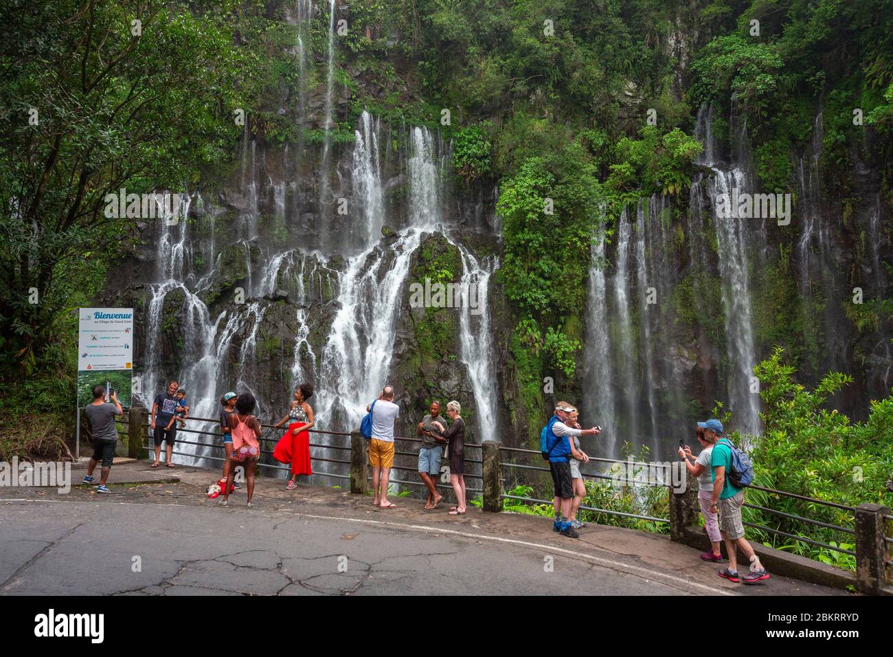 Reunion island waterfall hi-res stock photography and images - Alamy