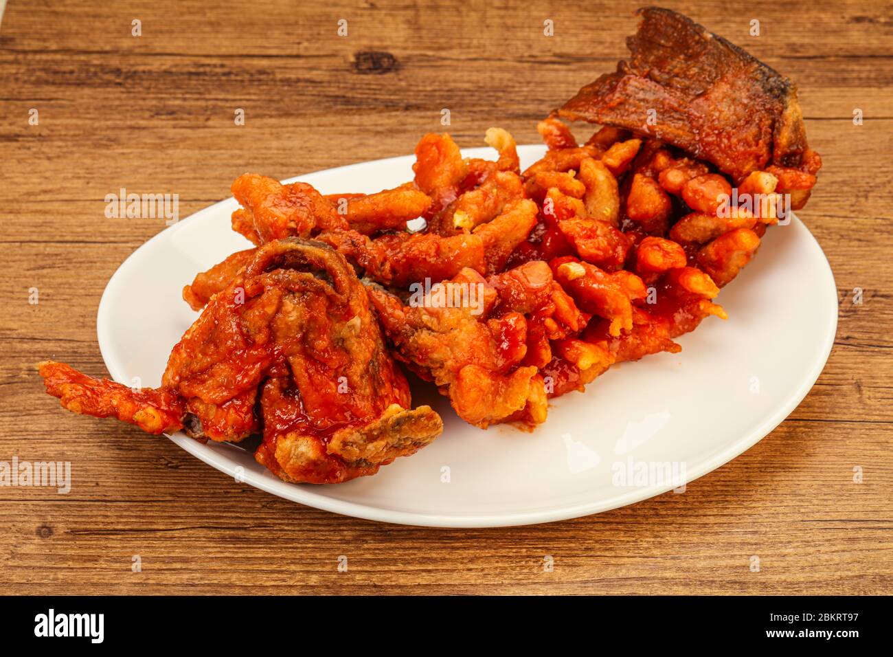 Chinese cuisine squirrel fish with sweet sauce Stock Photo - Alamy
