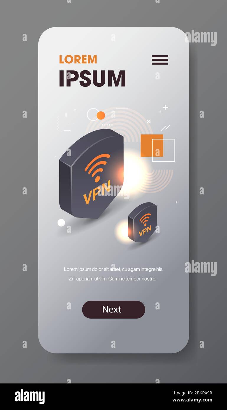 Virtual Private Network Cyber Web Security And Privacy Concept Secure Vpn Online Connection