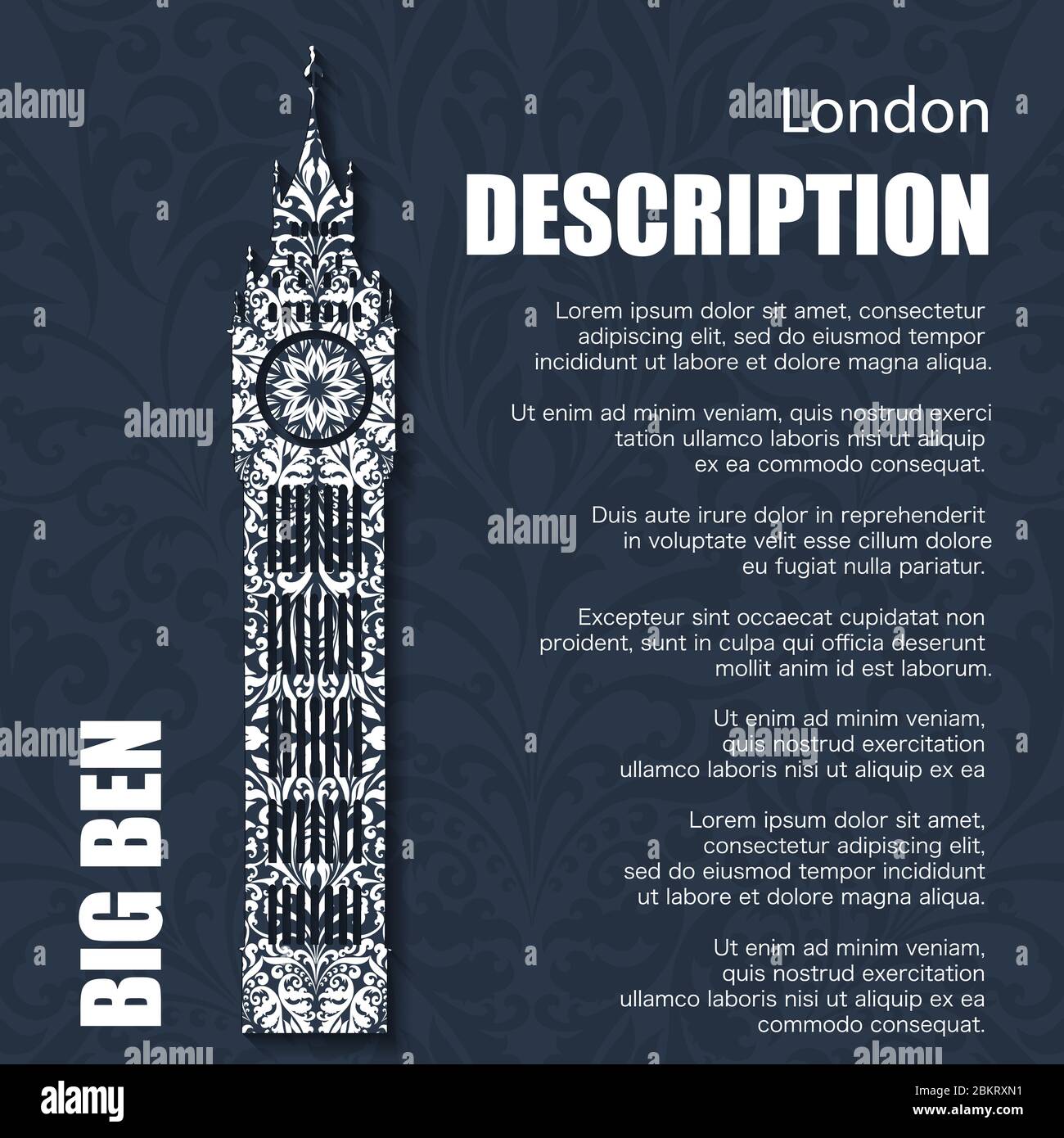 Big ben silhouette Stock Vector Images - Alamy