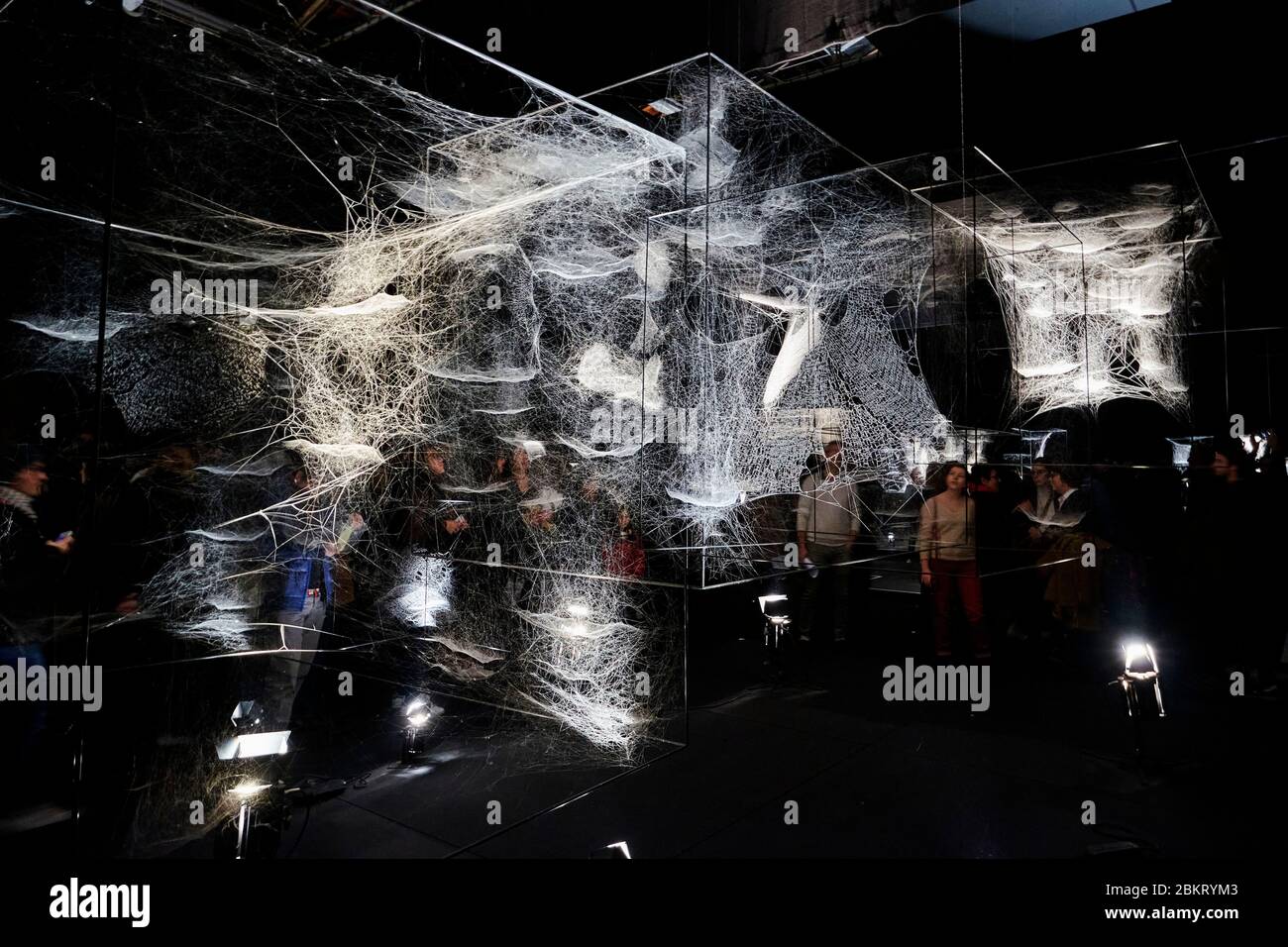 France, Paris, Palais de Tokyo, On Air exhibition by the artist Tomas ...