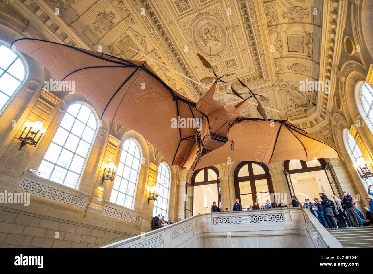 France, Paris, the Museum of Arts and Crafts, Ader Avion III, by ...