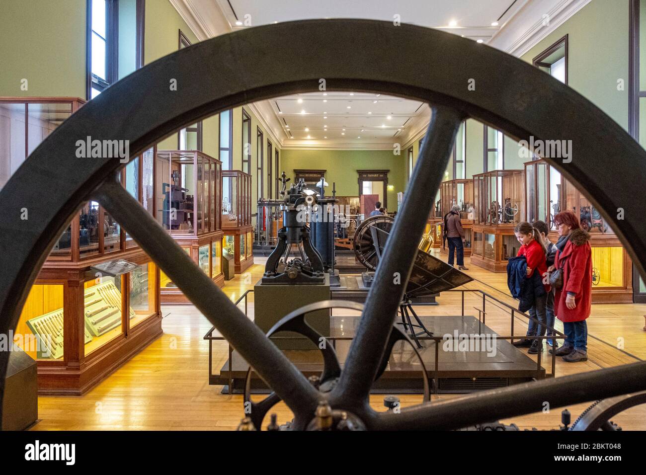 France, Paris, the Museum of Arts and Crafts, communications room Stock ...
