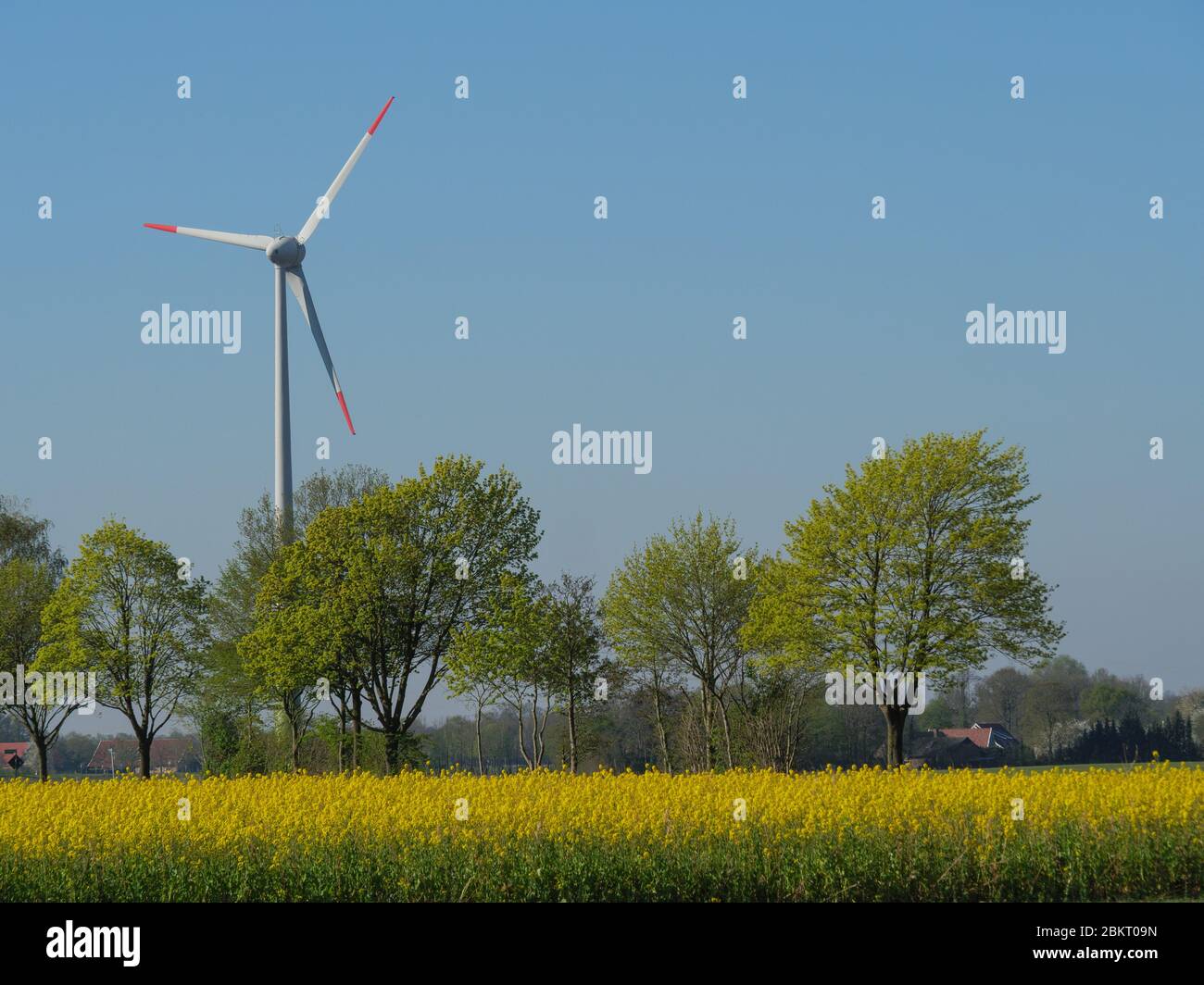 windmills in germany Stock Photo - Alamy