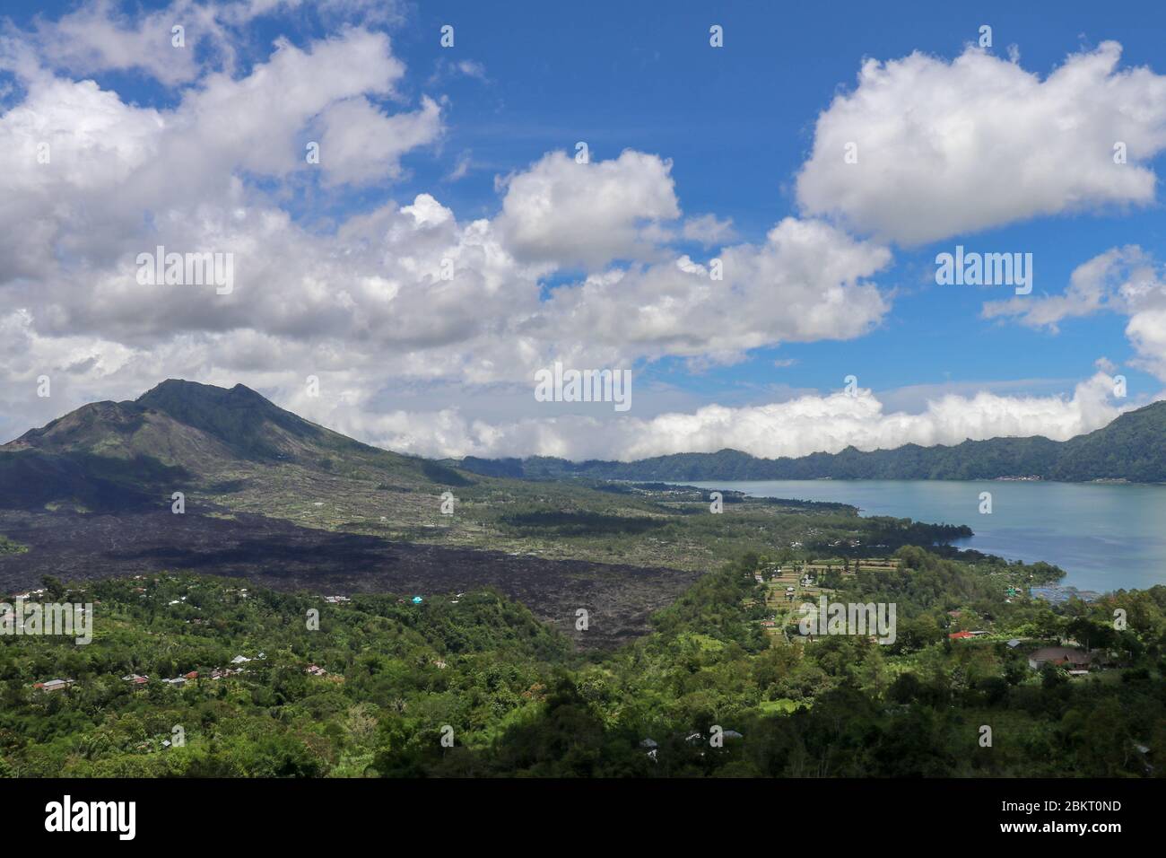 Panoramic indonesian landscape tropical island bali. Popular tourist ...