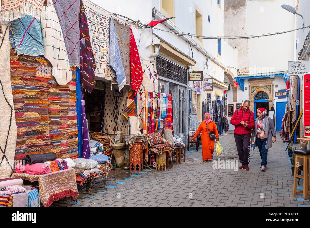 Morocco, Marrakech Safi, Essaouira, the medina, a UNESCO World Heritage ...