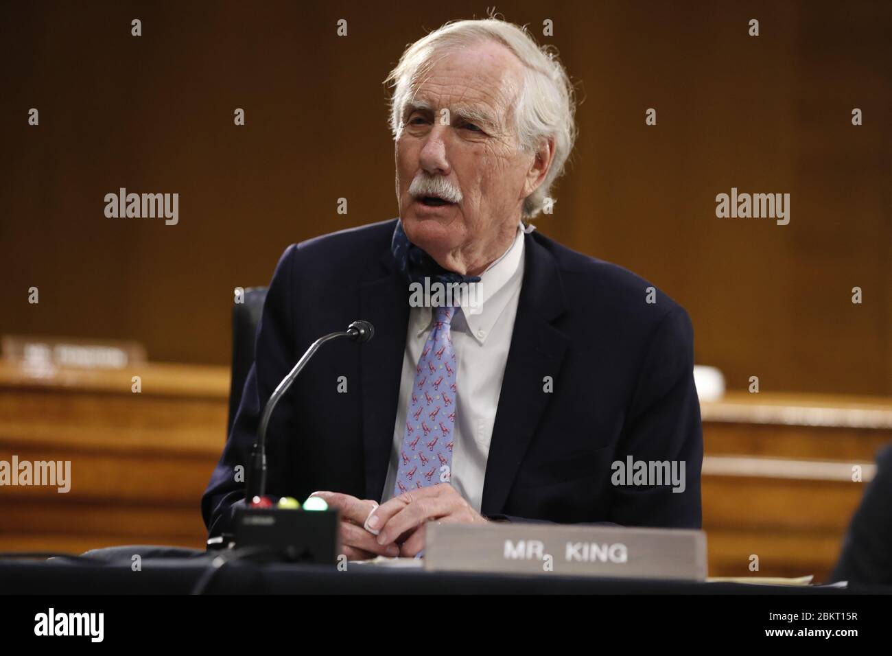 National Intelligence. 5th May, 2020. United States Senator Angus King ...