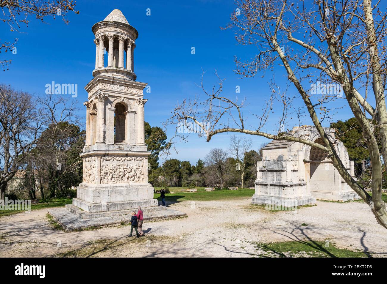 Glanum arch hi-res stock photography and images - Alamy