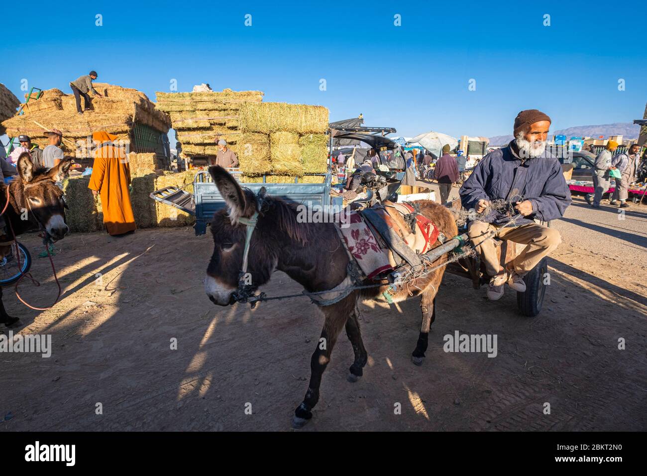 Morocco, Souss-Massa region, Taroudant, the sunday souk Stock Photo - Alamy
