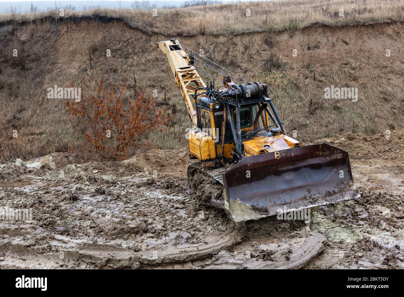 Bulldozer Mud High Resolution Stock Photography and Images - Alamy