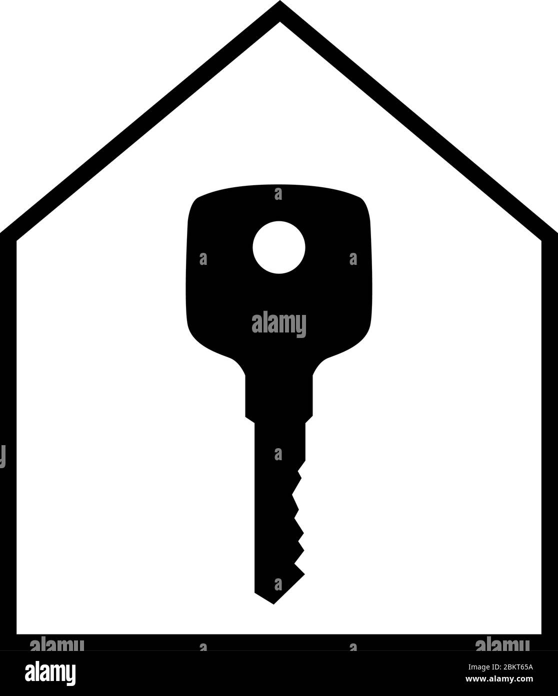 Simple house shape hi-res stock photography and images - Alamy