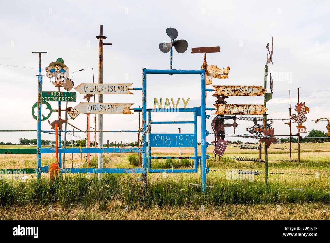 Crazy road signs hi-res stock photography and images - Alamy